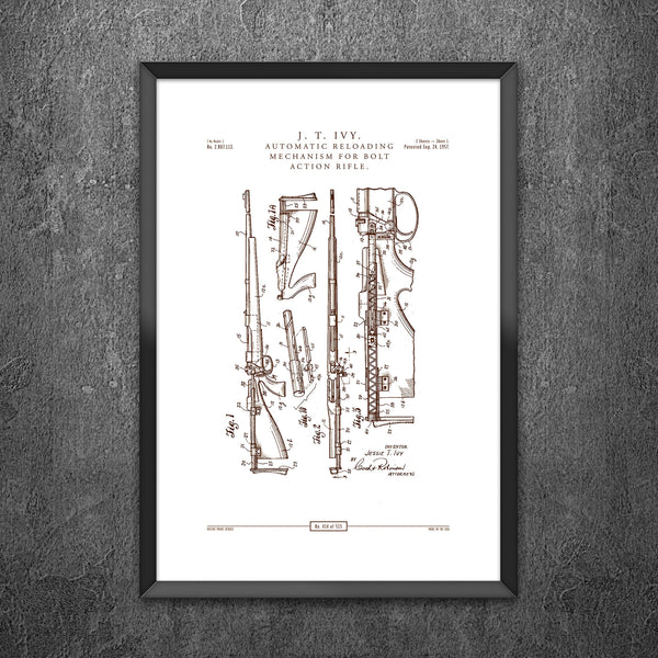 No 414 - Automatic Reloading Mechanism for Bolt Action Rifle - Crate Style