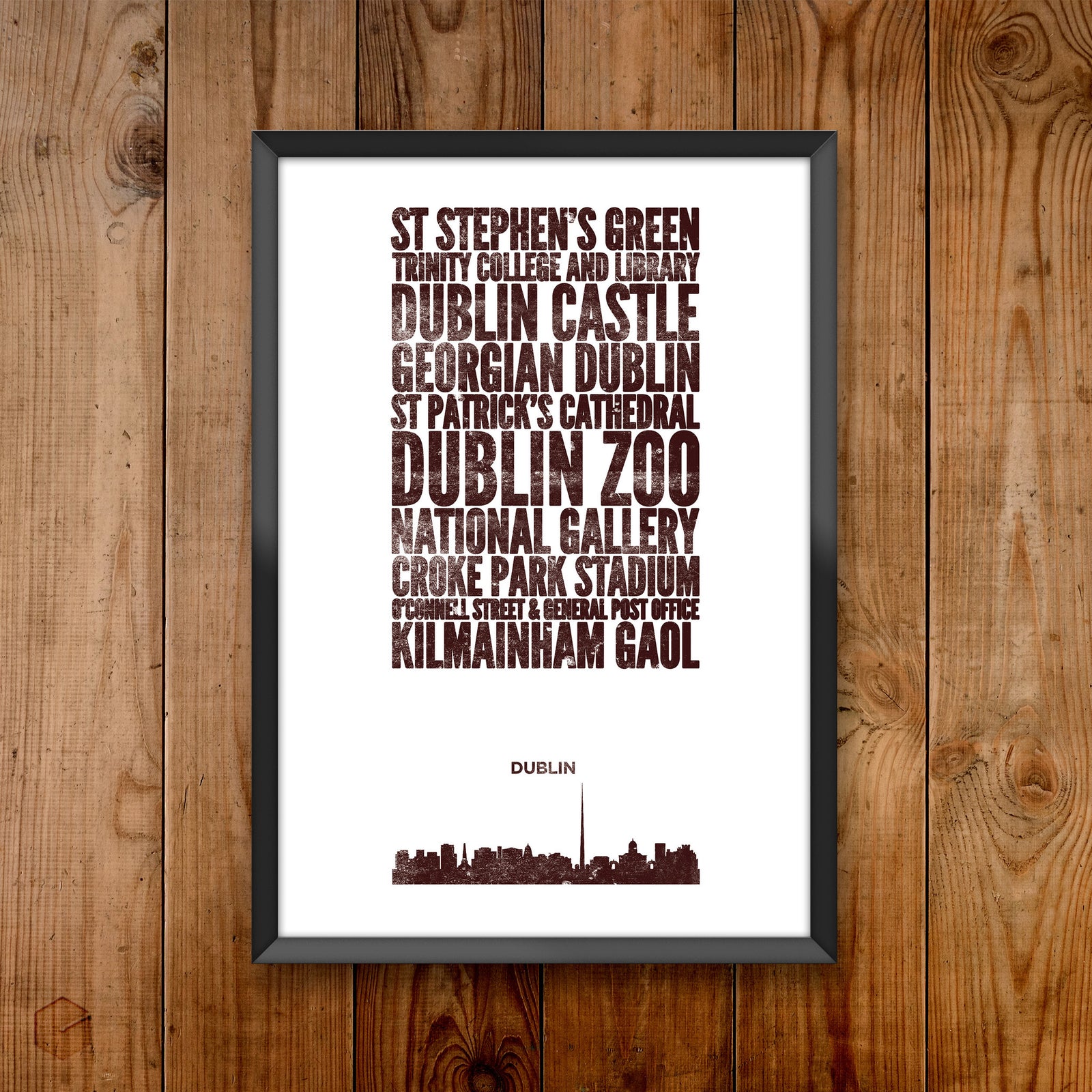 Dublin City Print - Crate Style